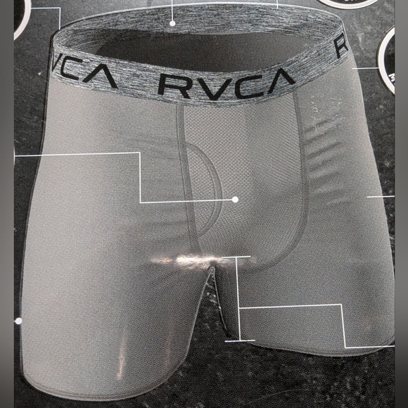 RVCA | Underwear & Socks | Rvca Performance Boxer Briefs 3 Pack M ...